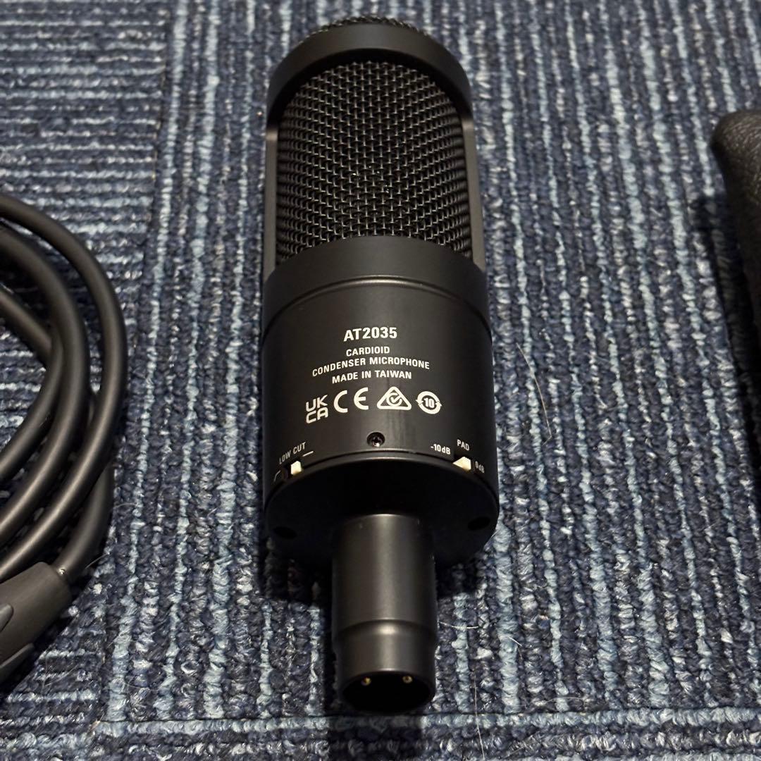 audio-technica コンデンサーマイク AT2035