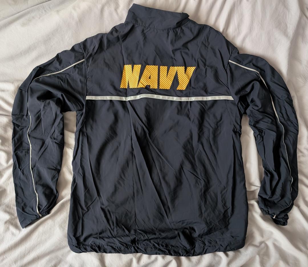 【新品】US NAVY Physical Fitness ジャケット M-L
