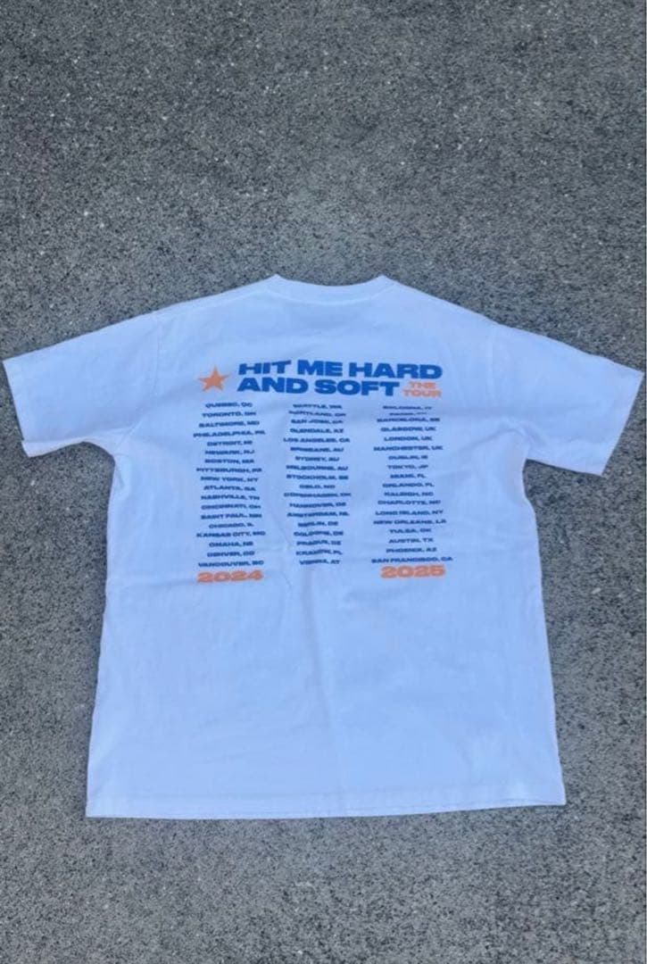 Billie Eilish HIT ME HARD SOFT TOUR Tシャツ