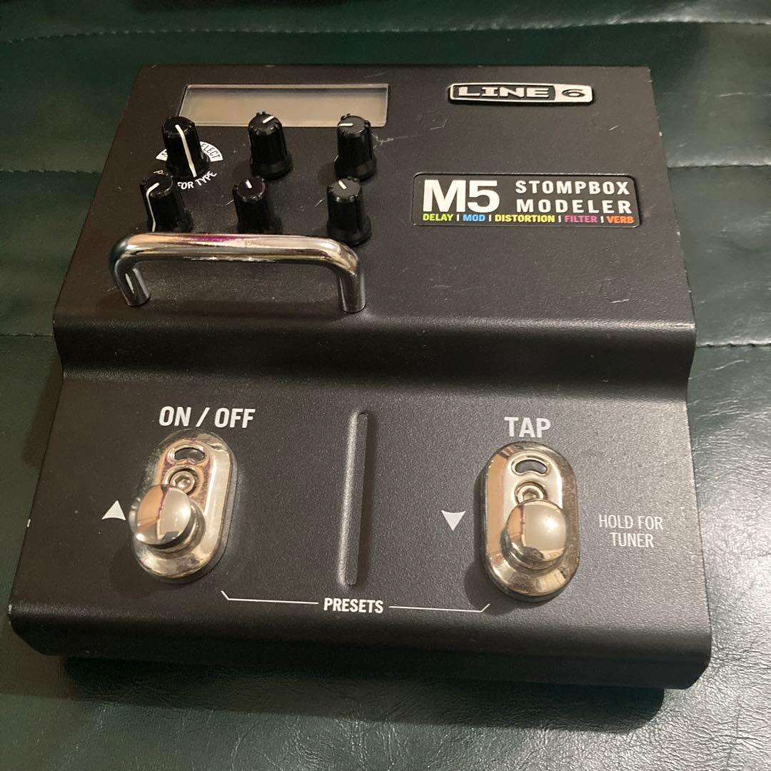 ギター LINE6 M5 Stompbox Modeler + EX1