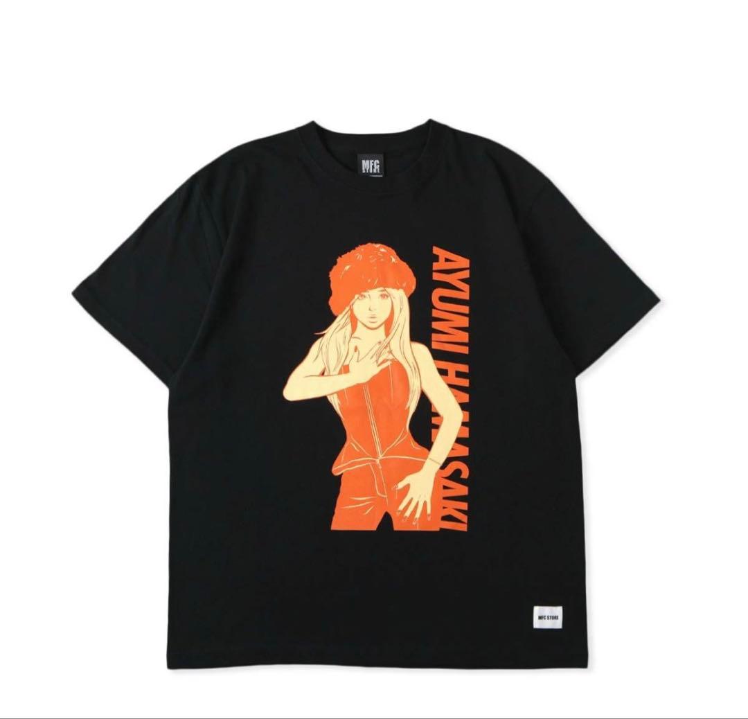 浜崎あゆみ　mfc store コラボTシャツ　マカオ　ブラック Mサイズ