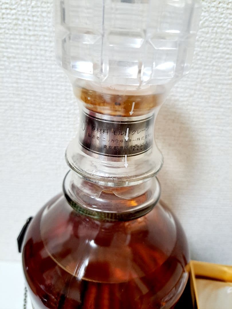 未開栓 NIKKA WHISKY FORTUNE'80 760ml 43% 特級