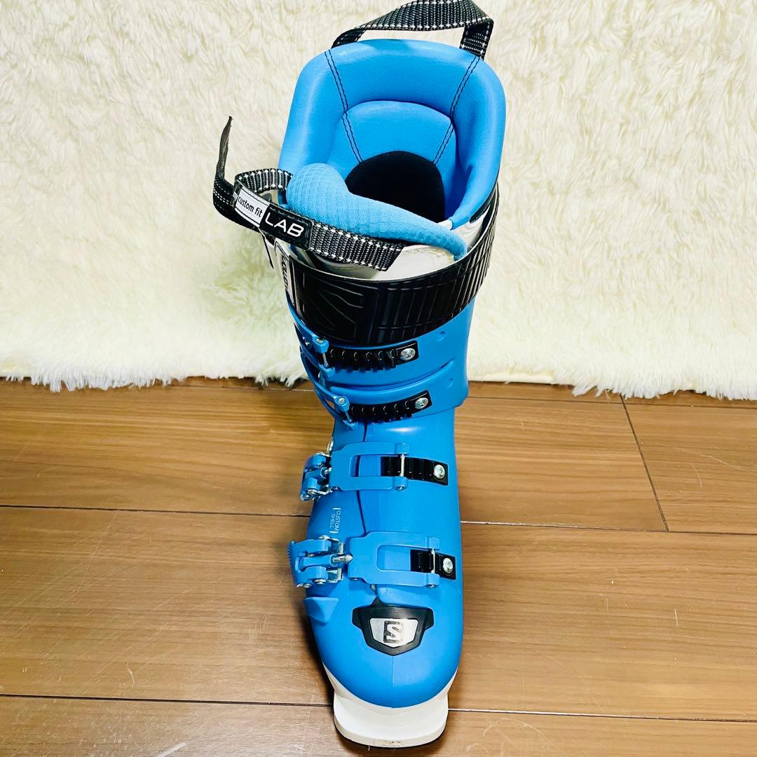 超美品　SALOMON X MAX 120 RACE ブルー　スキーブーツ