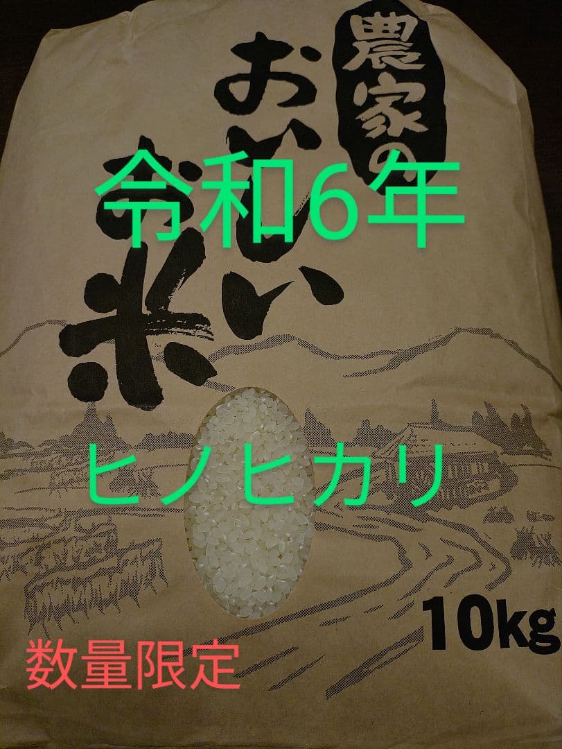ヒノヒカリ 令和6年産 10kg 数量限定