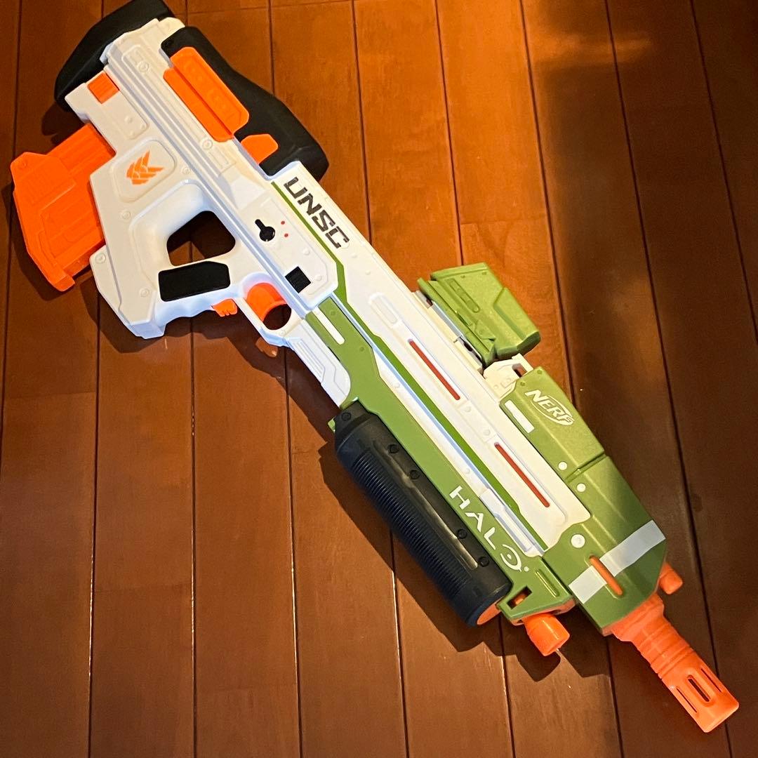NERF HALO MA40 ナーフ コラボモデル 中古品