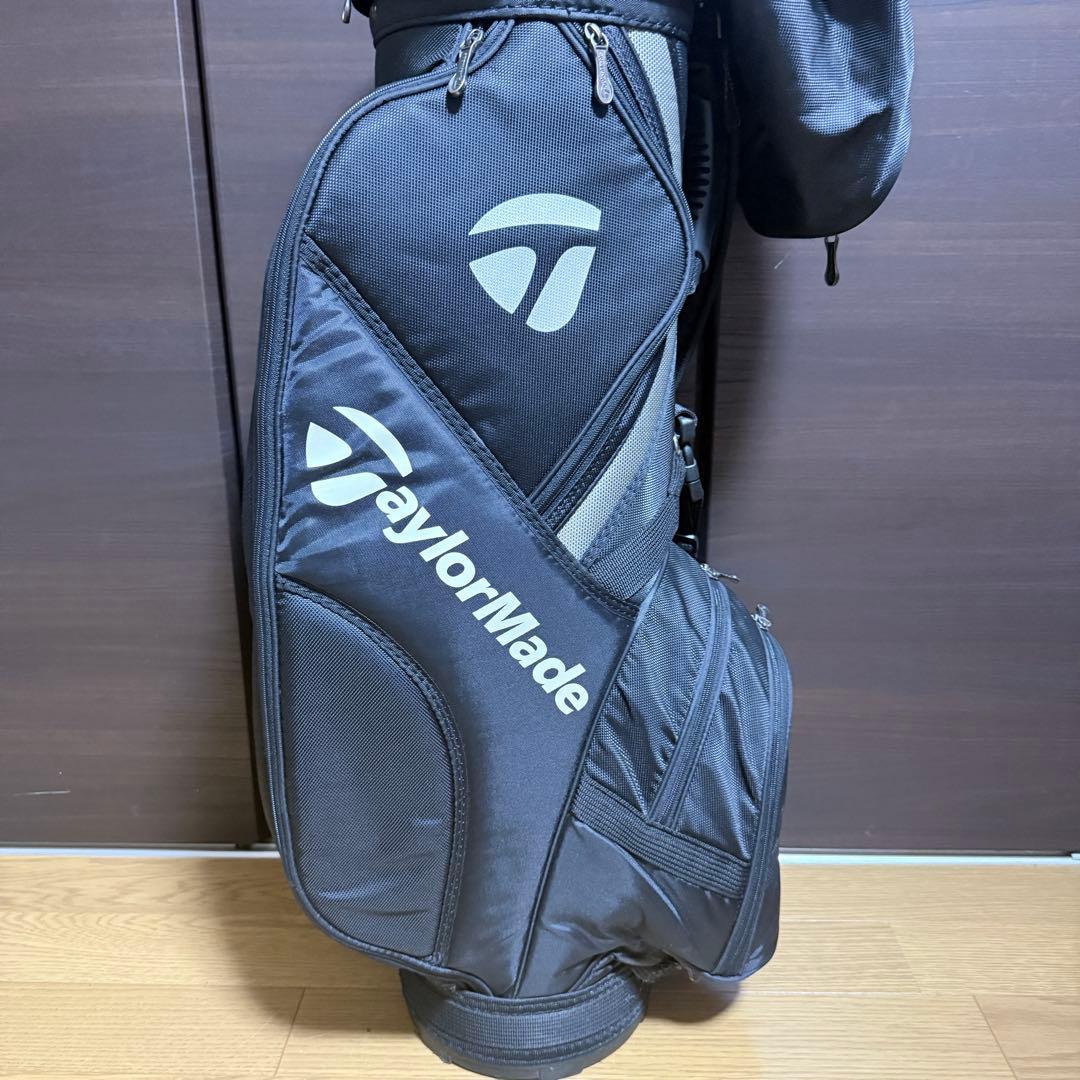 TaylorMade キャディバッグ ゴルフバッグ ブラック