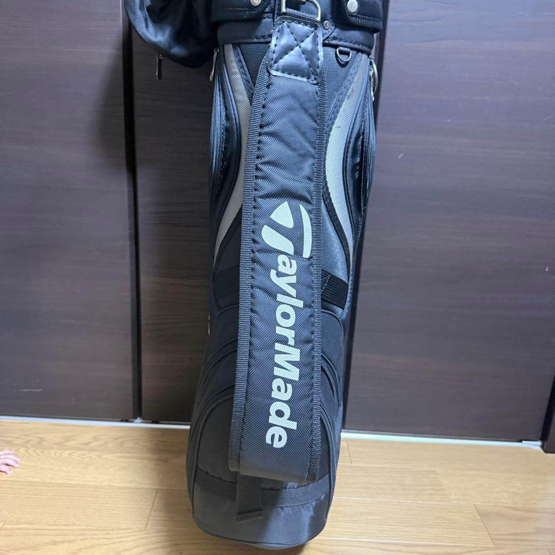 TaylorMade キャディバッグ ゴルフバッグ ブラック
