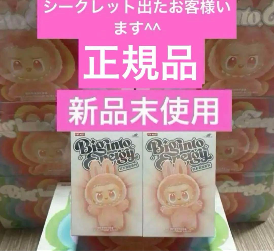 【正規品・未開封】ラブブ Labubu Big into Energy 2箱