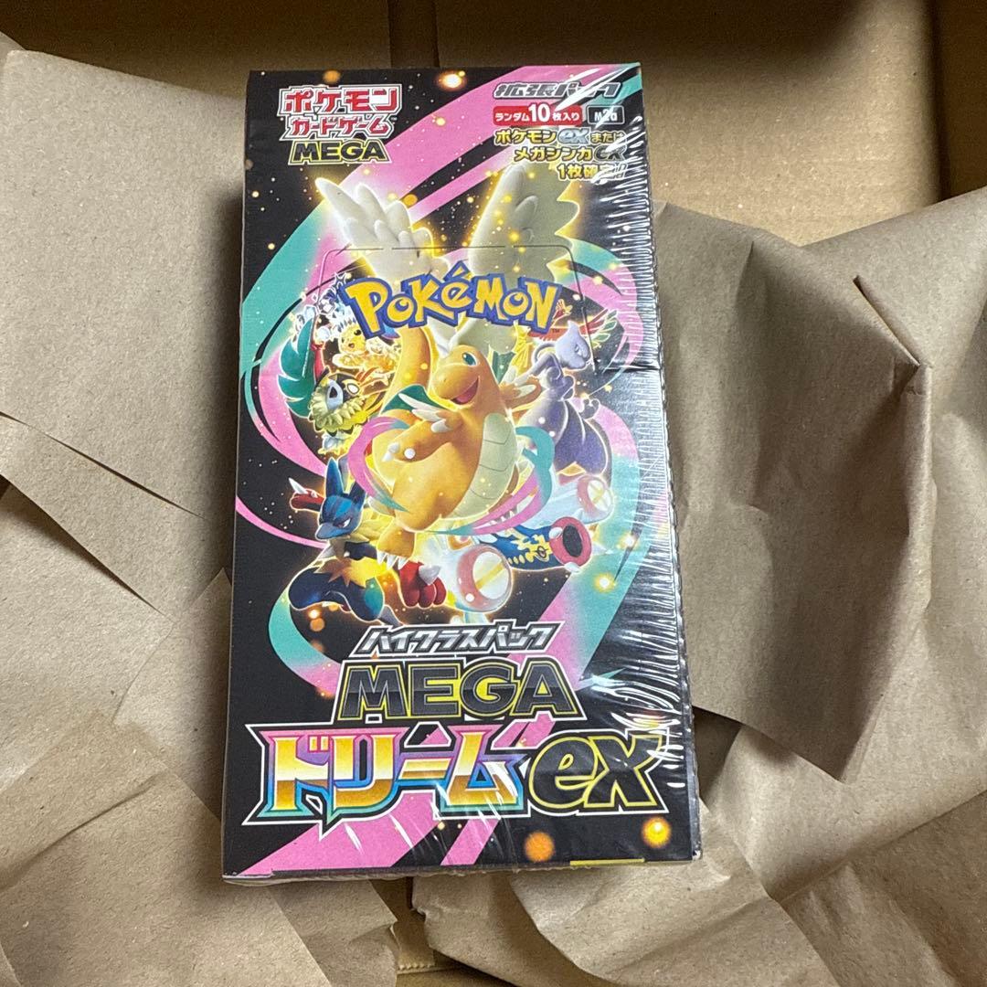 【シュリンク付き未開封】ポケモンカードゲーム MEGA ドリームEX BOX