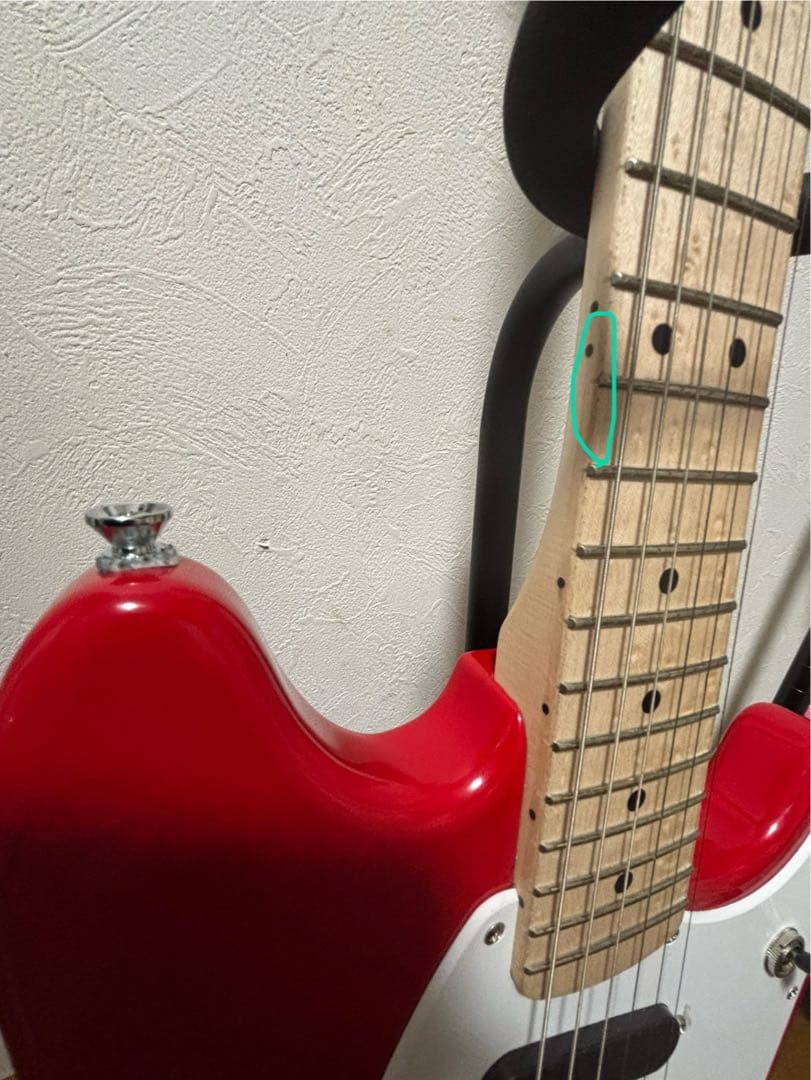 Squier SONIC MUSTANG 保証書・ソフトケース付