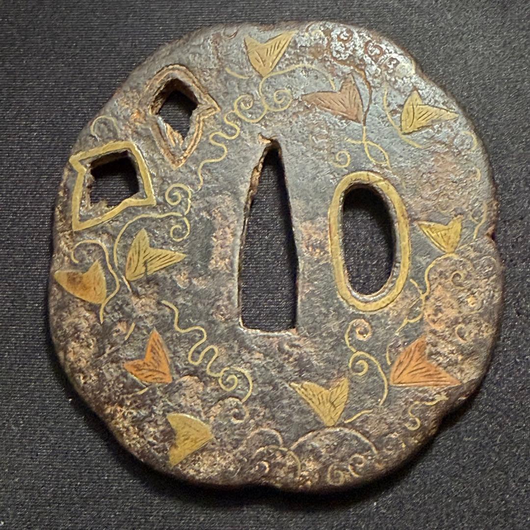 刀鍔 武具 江戸時代 戦国時代 金篏細工 美術品