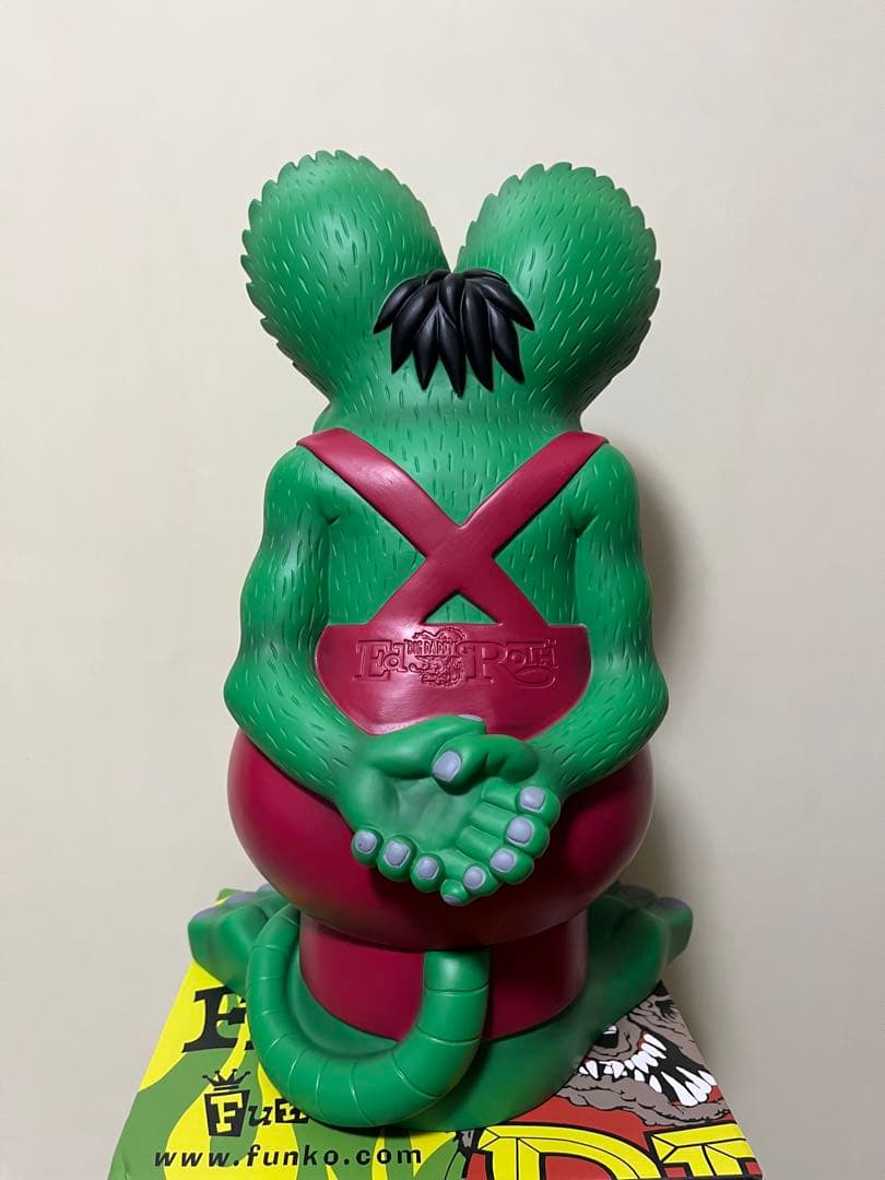 RAT FINK Wacky Wobbler 緑色フィギュア 約30cm
