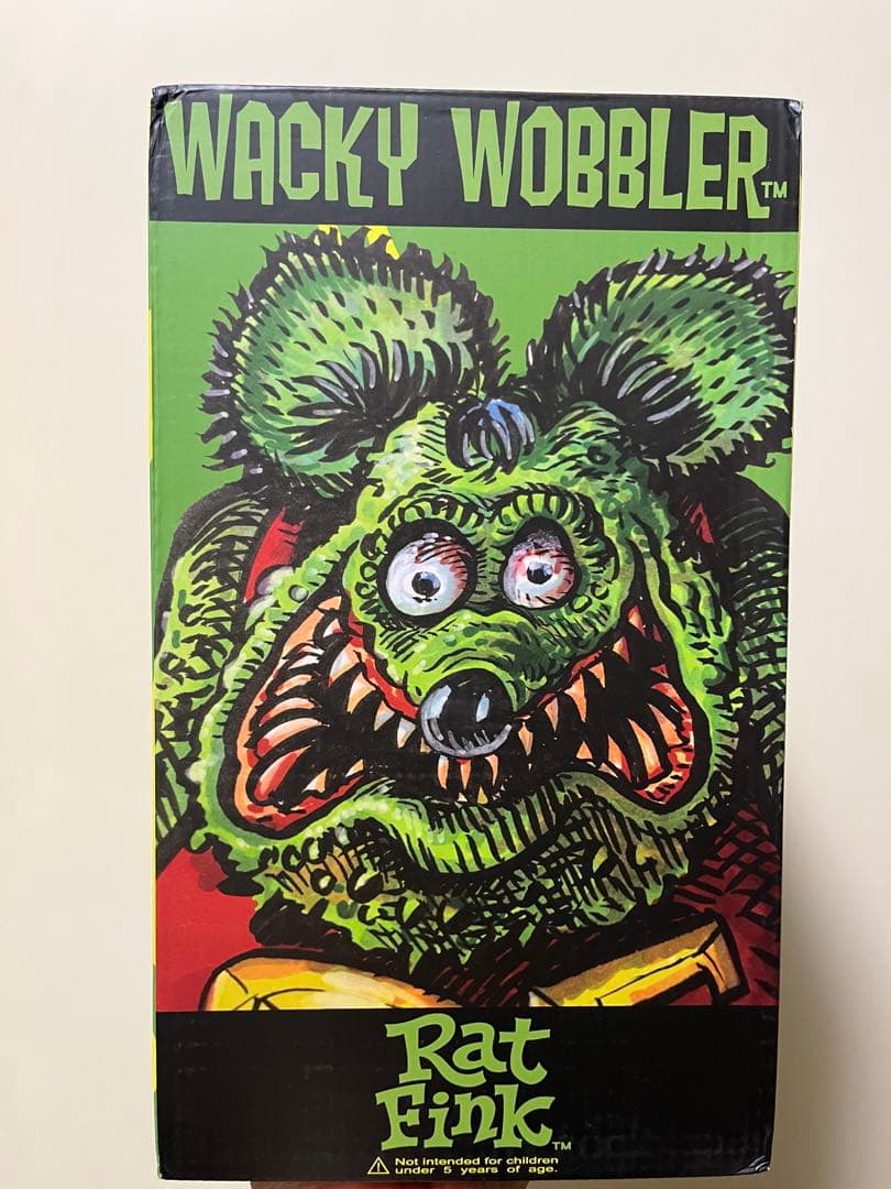 RAT FINK Wacky Wobbler 緑色フィギュア 約30cm