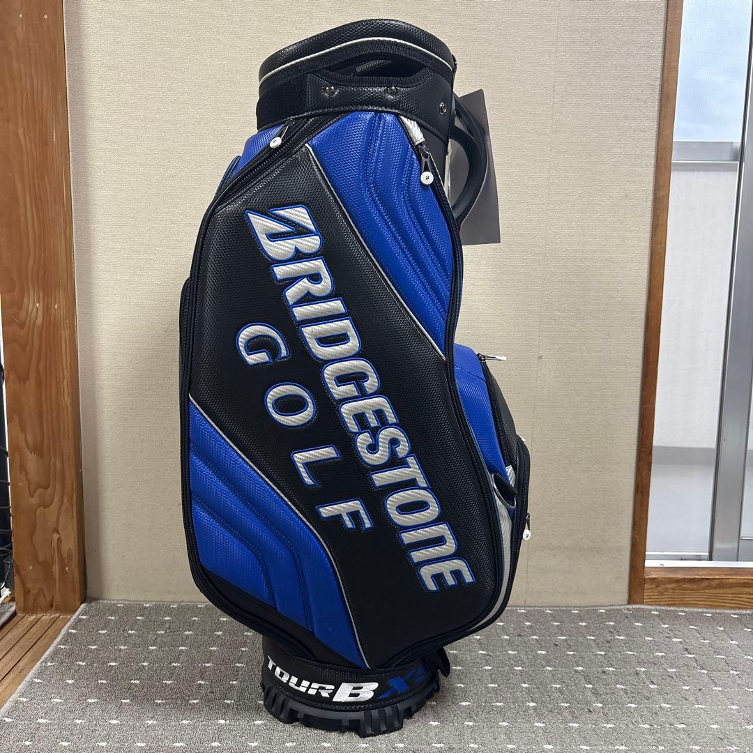 BRIDGESTONE GOLF キャディバッグ 青黒