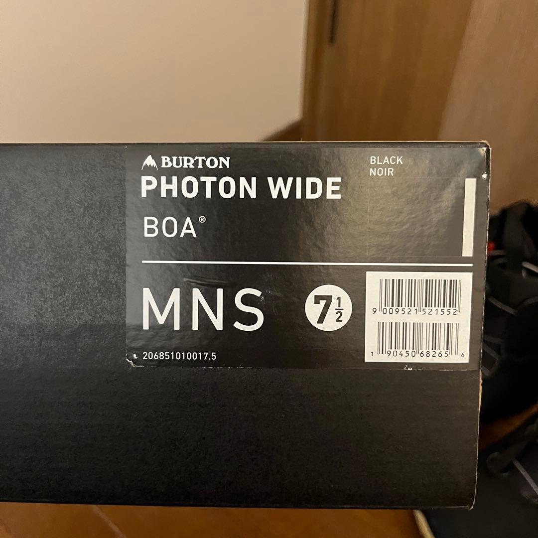 BURTON PHOTON WIDE BOA ブーツ メンズ 7.5 箱付き