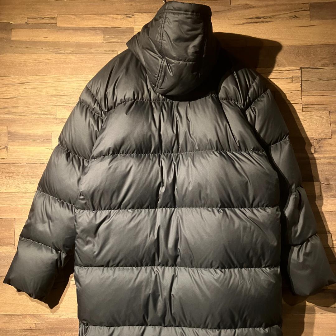 le coq ルコック　ベンチコート　ダウン80%　黒/フード　サイズM