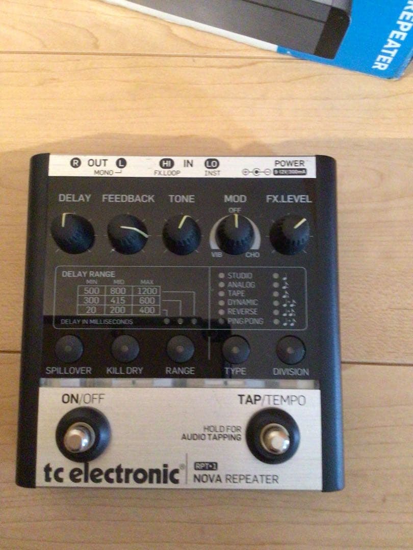 tc electronic NOVA REPEATER ディレイ エフェクター