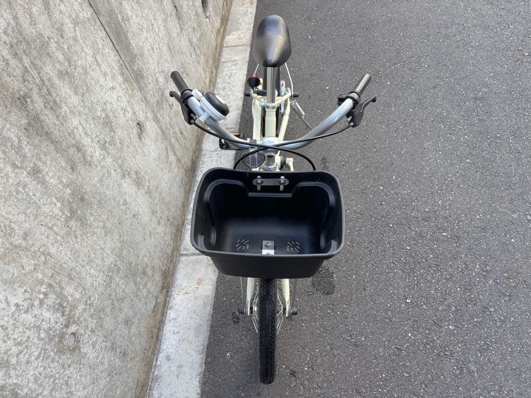 無印良品　16型子供自転車　白
