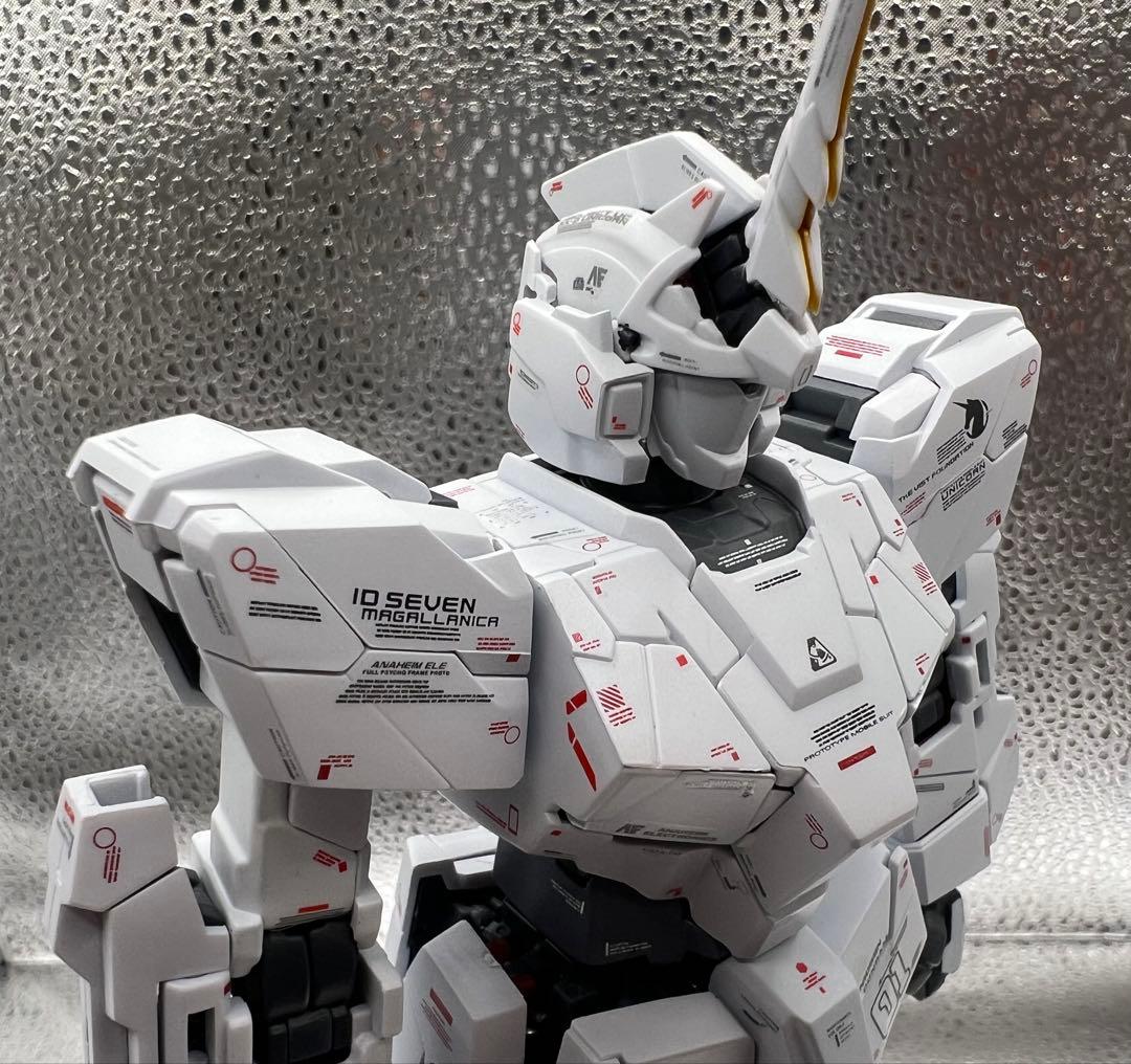 GFFMCユニコーンガンダムLIMITED EDITION(新品)デカール貼り