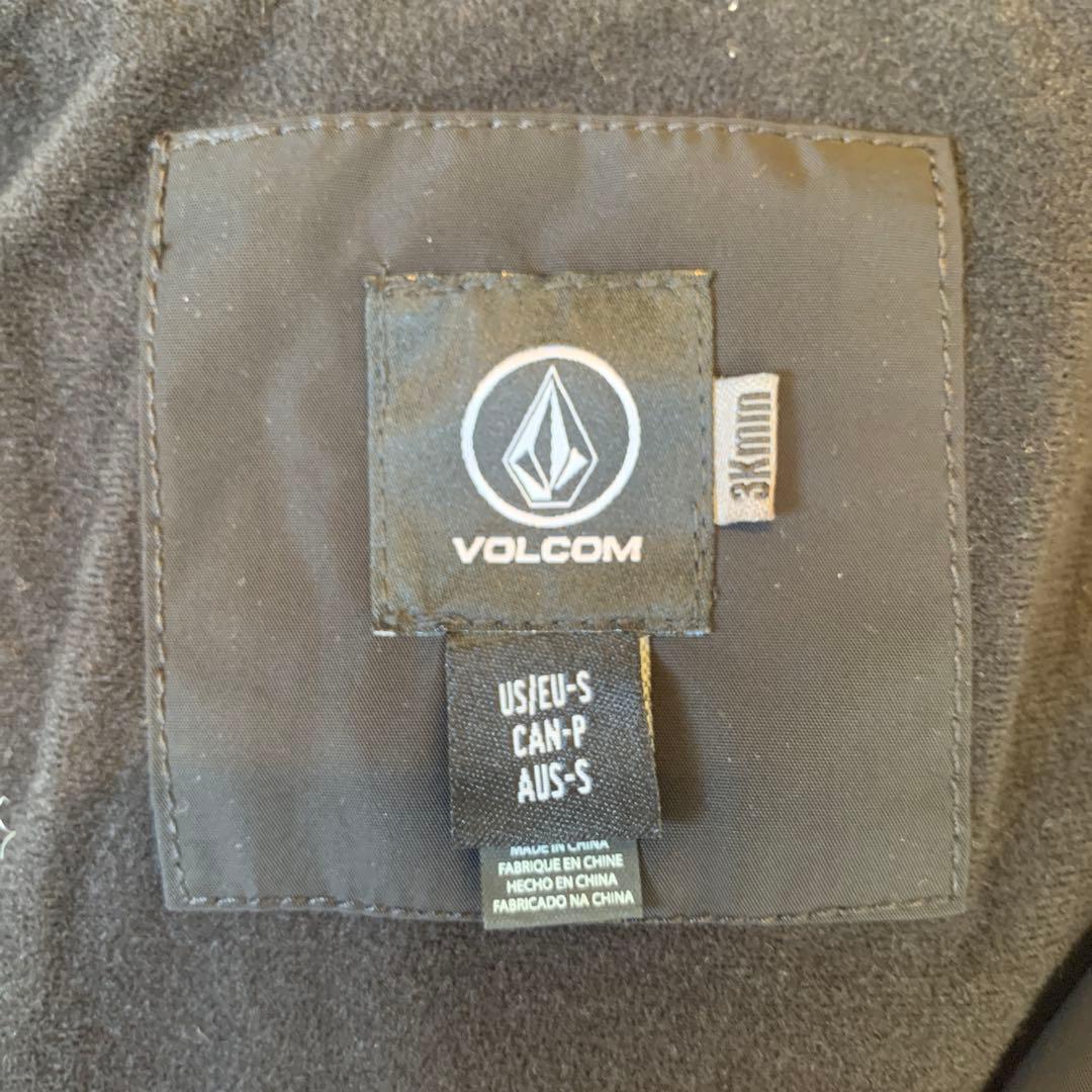 Volcom スノーボードウェア　黒・オレンジ