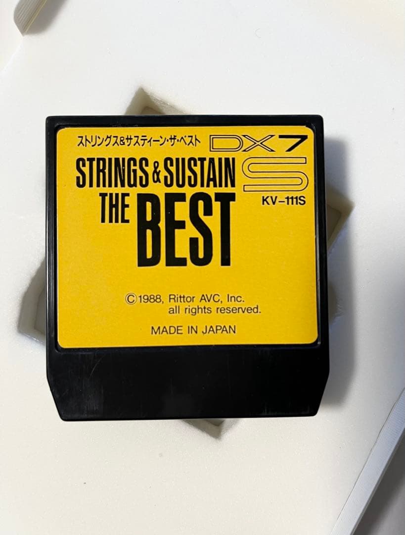 DTM・DAW voice ROM for DX7S STRINGS & SUSTAIN