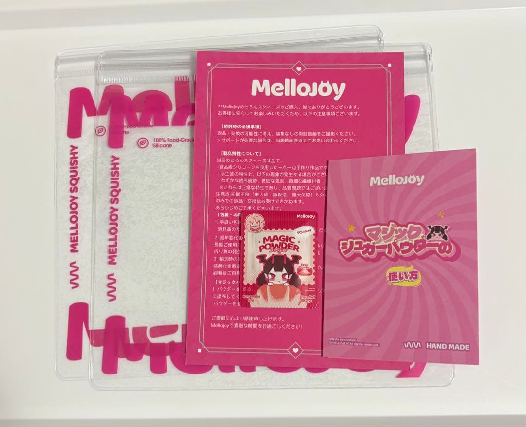 【未開封2箱】　メロジョイ mellojoyカップケーキか？　スクイーズ