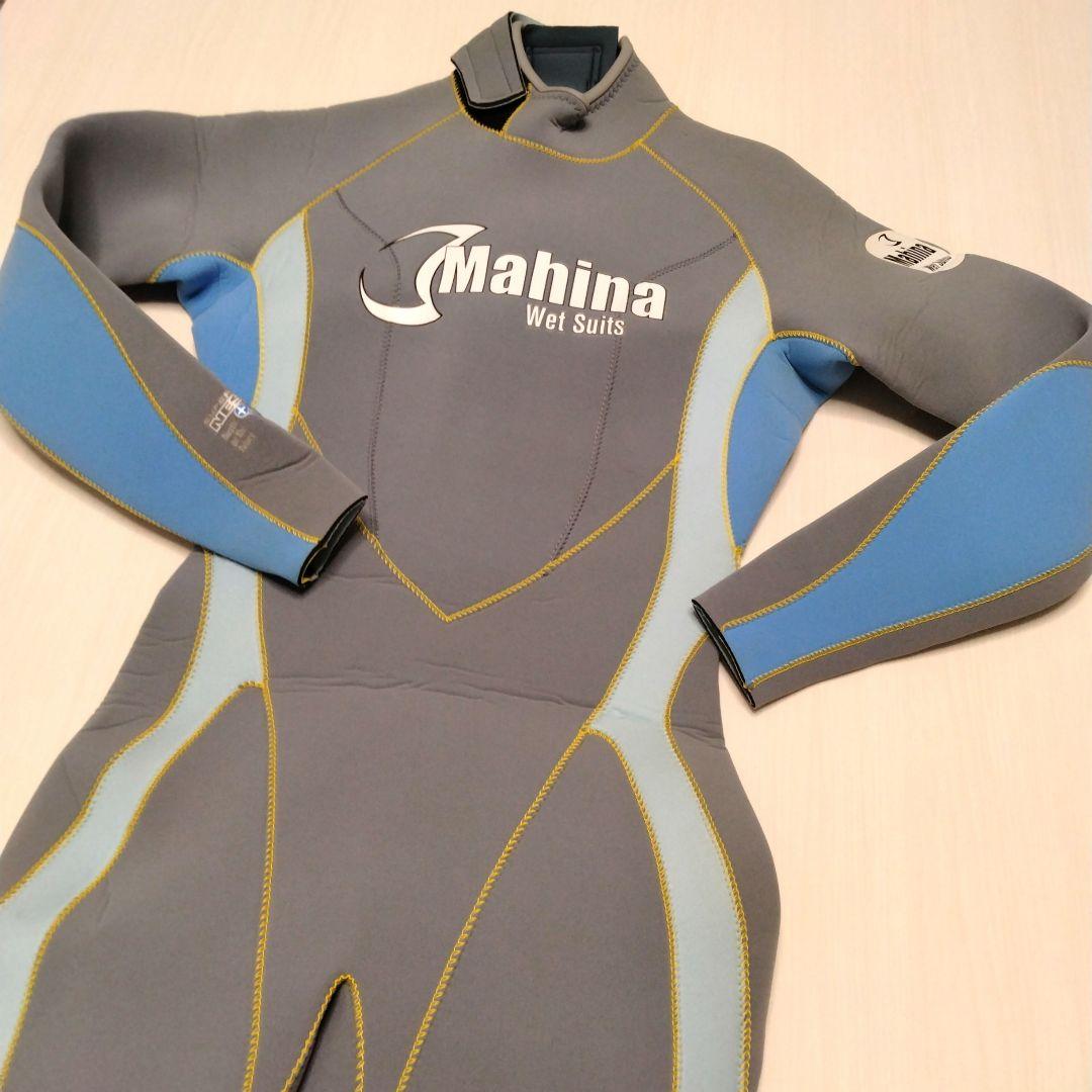 ウエットスーツ 3ミリ厚 フルスーツ サーフィン 未使用 未着用 Mahina