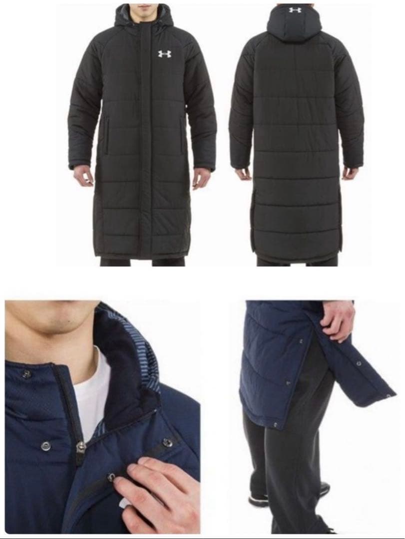 UNDER ARMOUR アンダーアーマーインフラレッドロングコートベンチコート