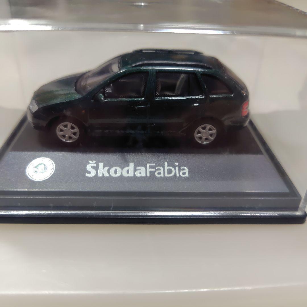 Škoda Fabia ② ミニカーセット 1/72