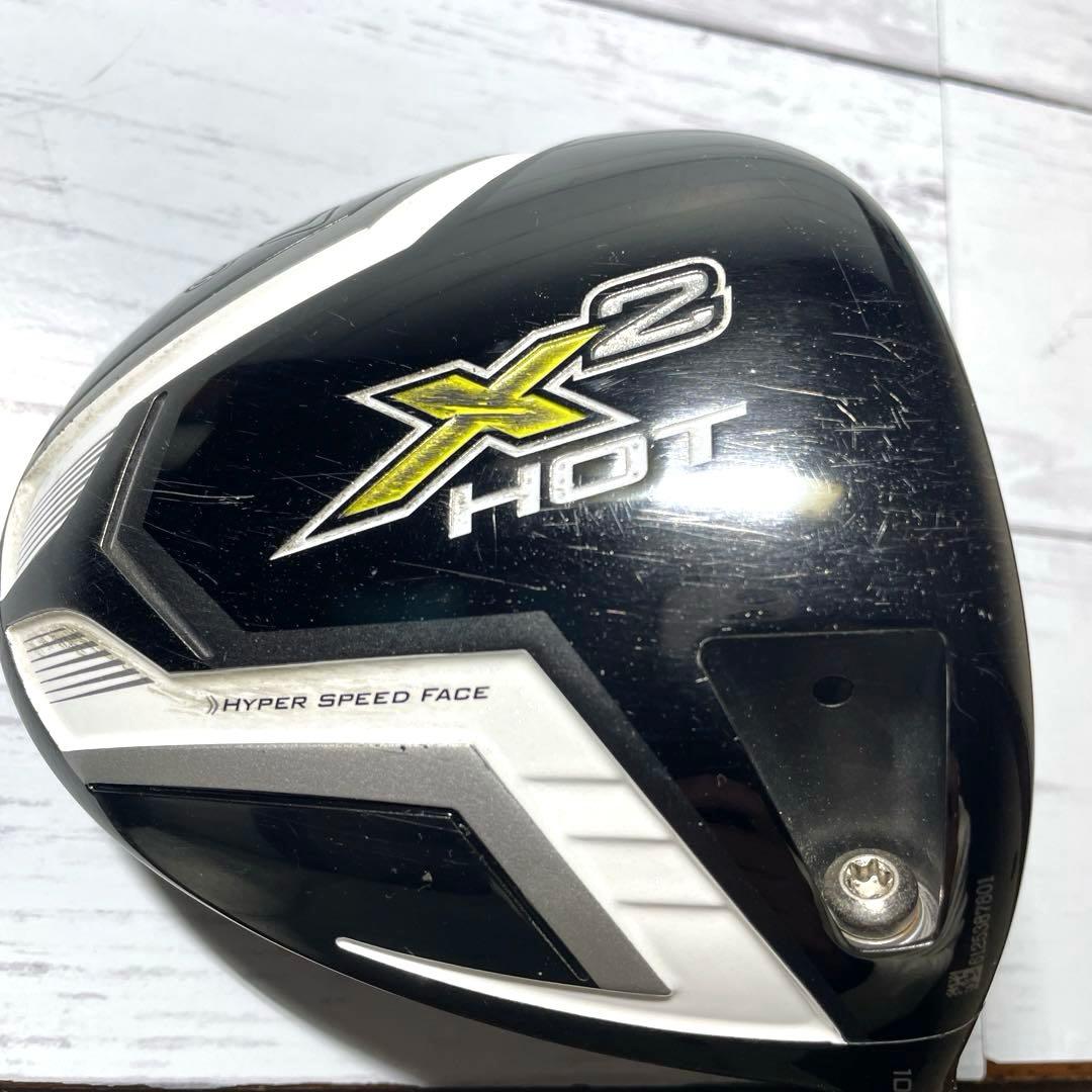 美品⭐Callaway　X2HOTドライバー　10.5 ヘッドカバー付き⭐