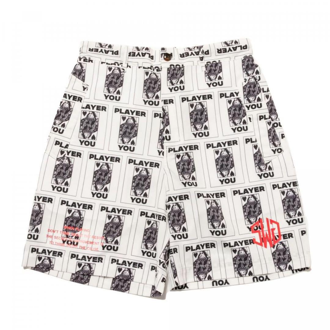 THE SWINGGGA TRUMP SHORTS, WHITE 新品