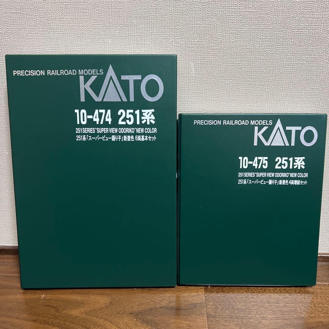 KATO 251系 10-474 基本6両セット+増設4セット