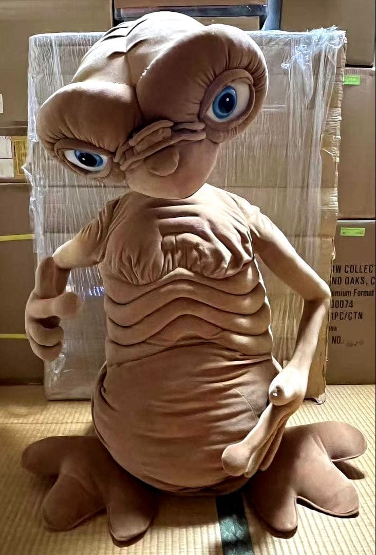 ★ E.T 等身大 ぬいぐるみ ★トイザらス 廃盤品 ★110cm