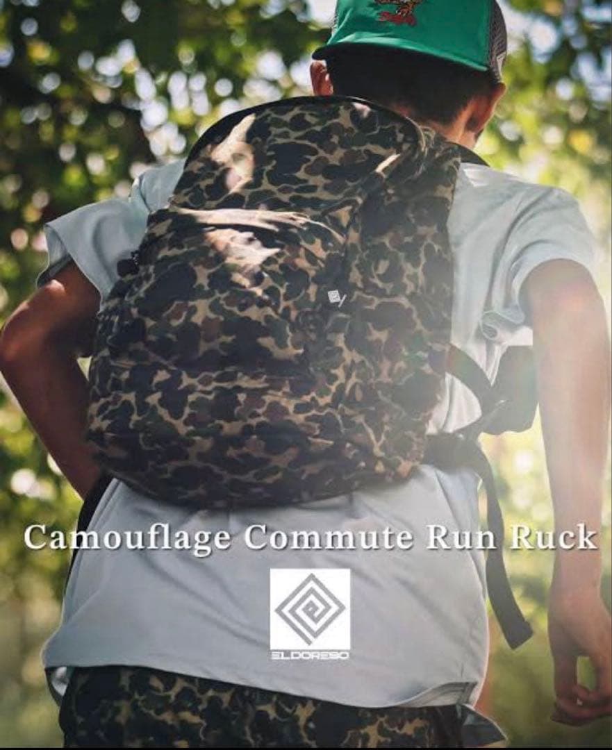 新品未使用 Camouflage Commute Run Ruck