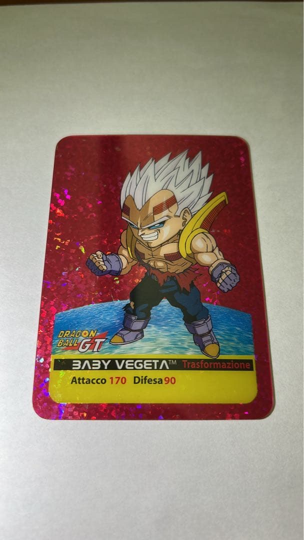【超激レア・イタリア限定生産】ドラゴンボールGT ラミンカード 100枚＋箱