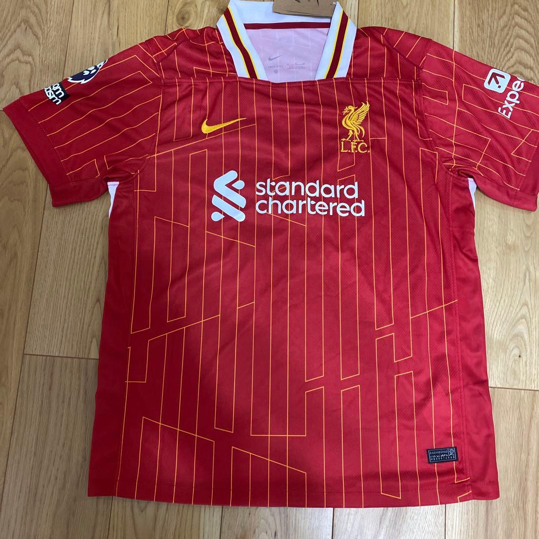 サラー　リバプール　XL M. SALAH 11 LFC ジャージ レッド