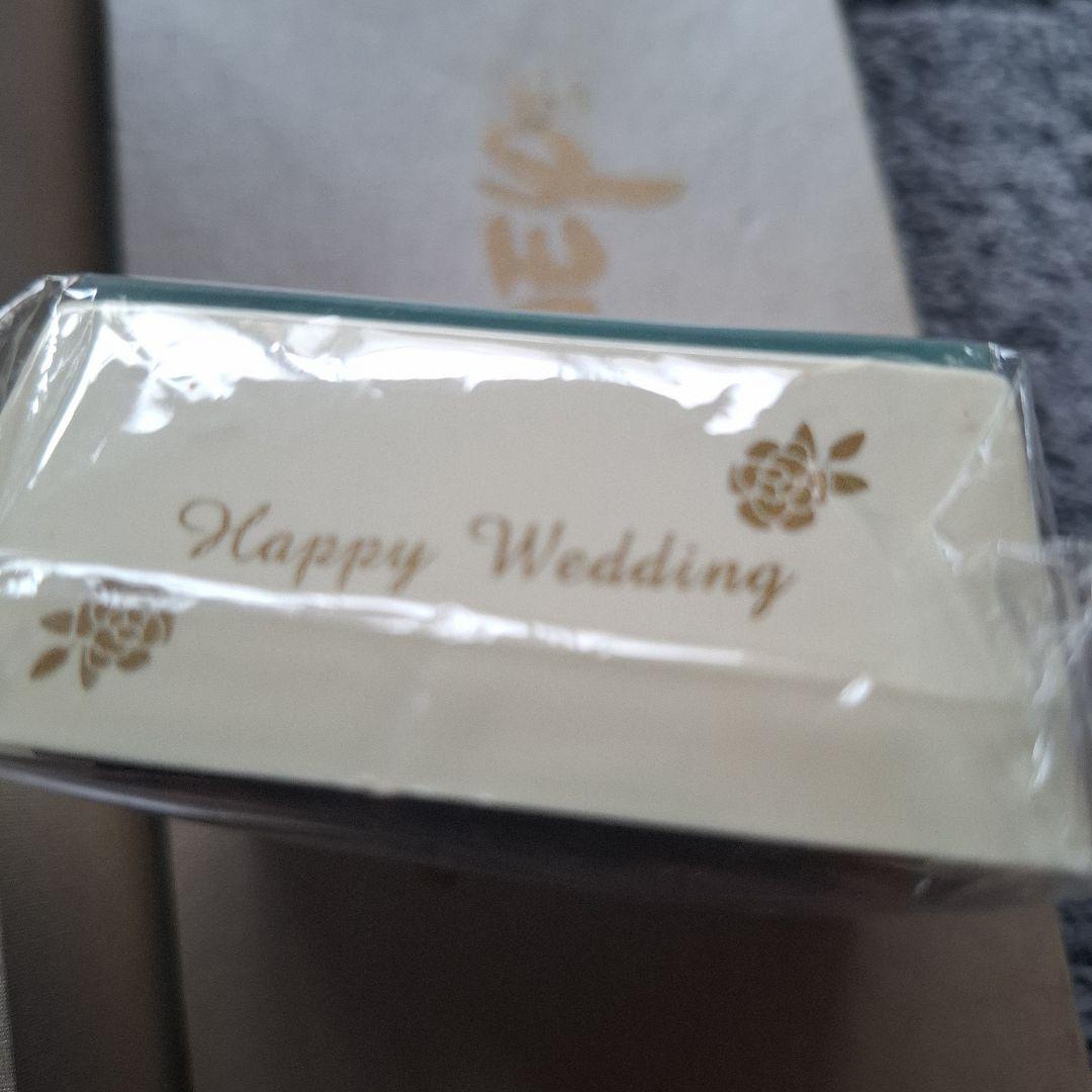 Disney Happy Wedding クリスタル装飾品リロ&スティッチ