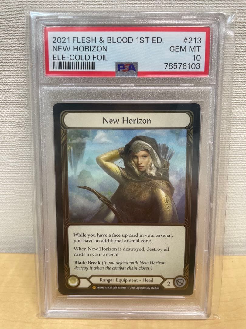 その他 Psa10 New Horizon cold foil