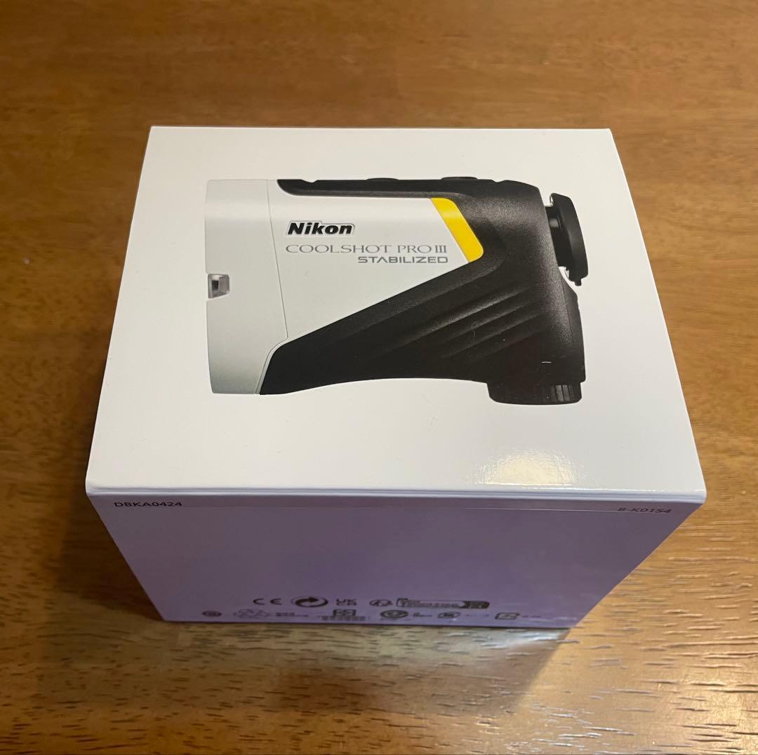 新品未使用Nikon COOLSHOT PROIII STABILIZED