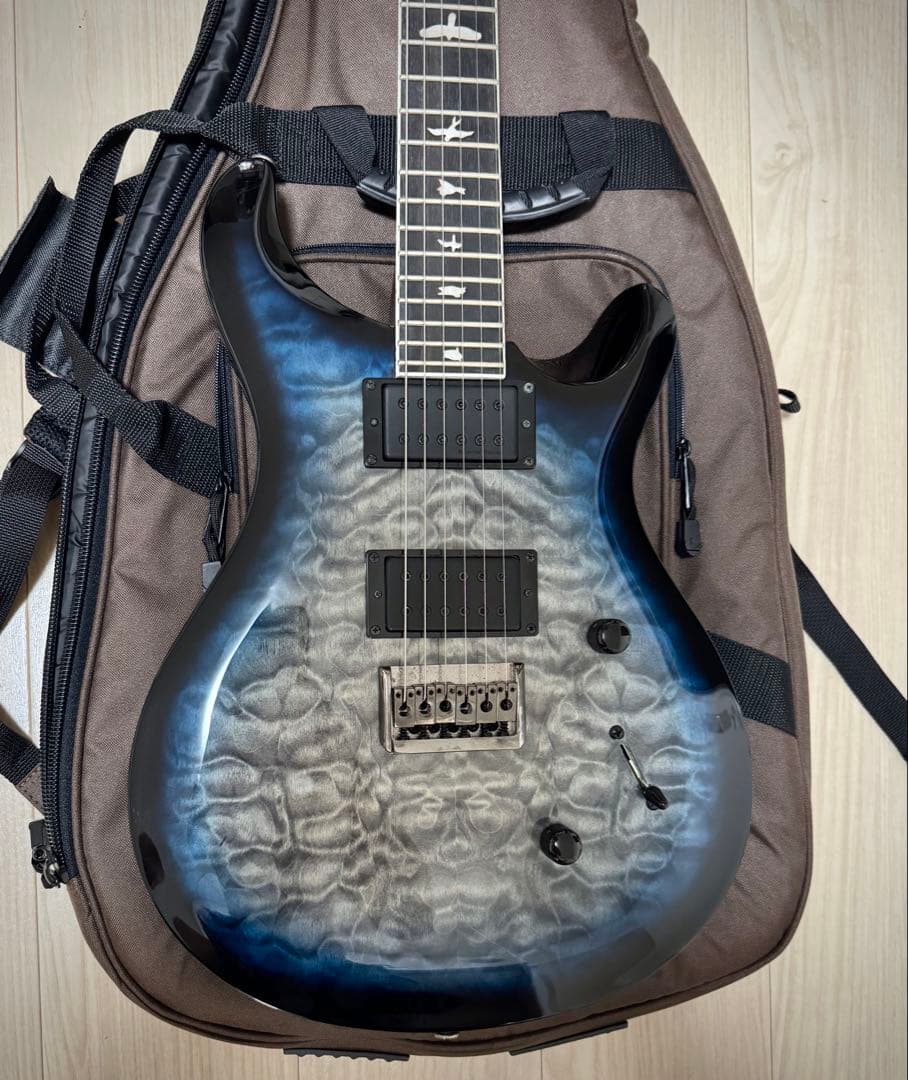 【極美品】 PRS SE MARK HOLCOMB SVN Blue Burst