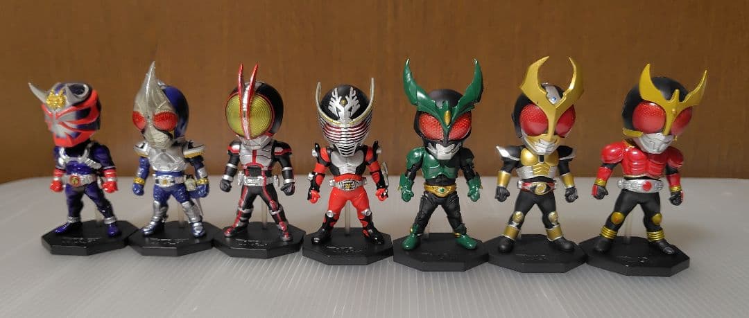 ワールドコレクタブルフィギュア　仮面ライダーセット