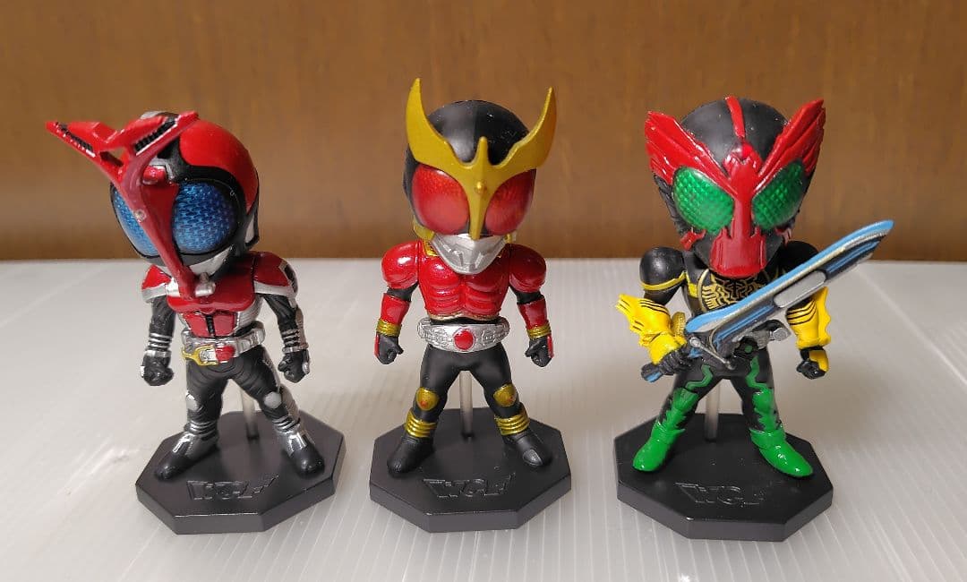 ワールドコレクタブルフィギュア　仮面ライダーセット