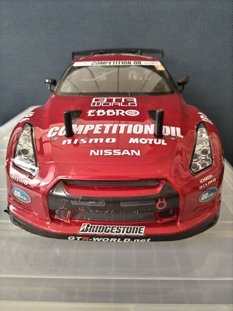 タミヤ　TA05　Nissan GT-R コンペティションオイル ラジコンカー