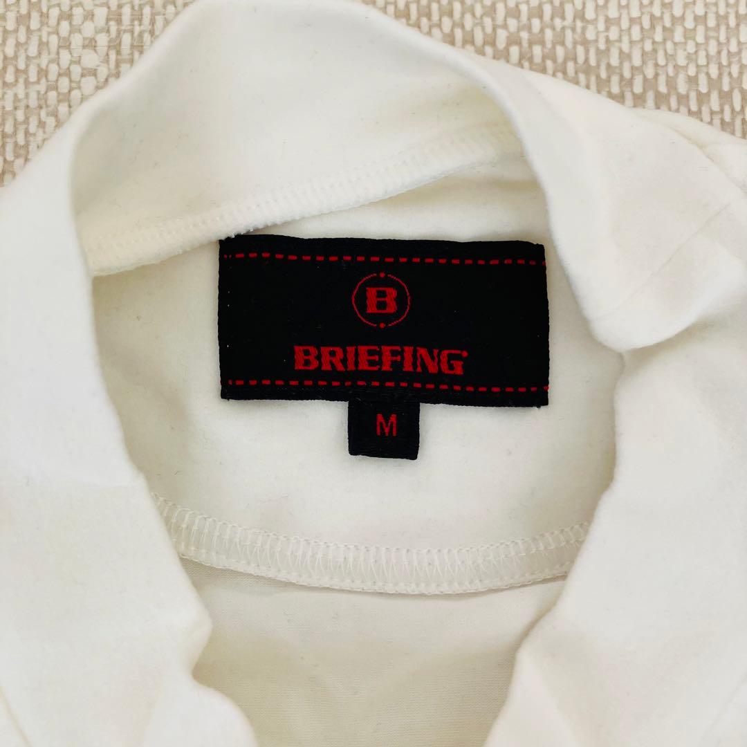 【美品】BRIEFING SUEDE LS MOCK NECK ゴルフ M