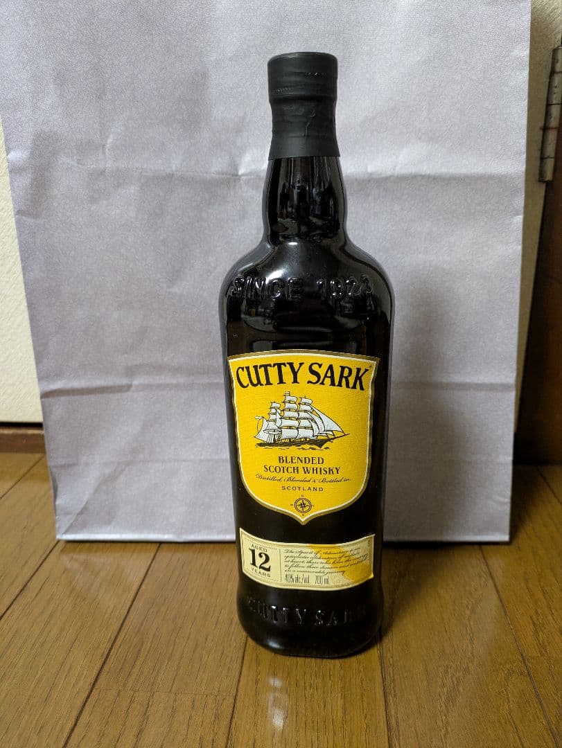 古酒CUTTY SARK カティサーク 12年、キングダム12 特級従価 セット