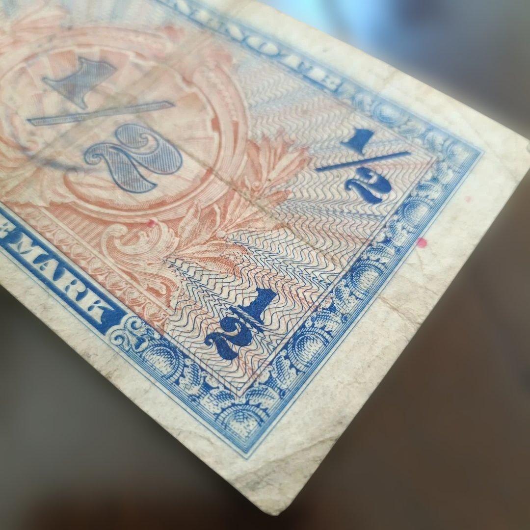 1/2 Deutsche Mark 旧貨幣
