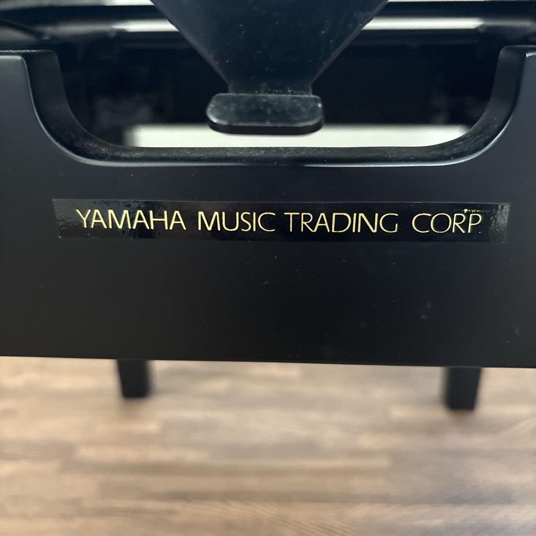 【美品】 YAMAHA トムソン椅子 ピアノ椅子 調整 座面エンジ