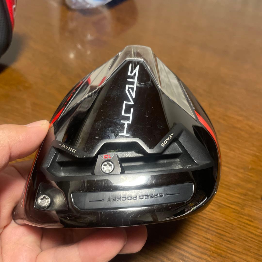 TaylorMade Stealth プラス　9.0度ヘッドカバー付き