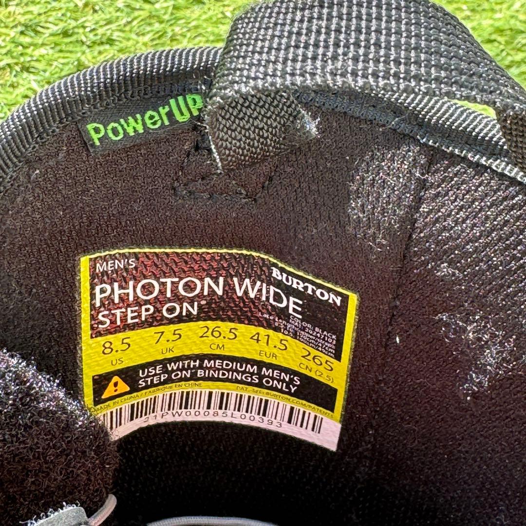 美品 BURTON PHOTON WIDE StepOn ブーツ 26.5