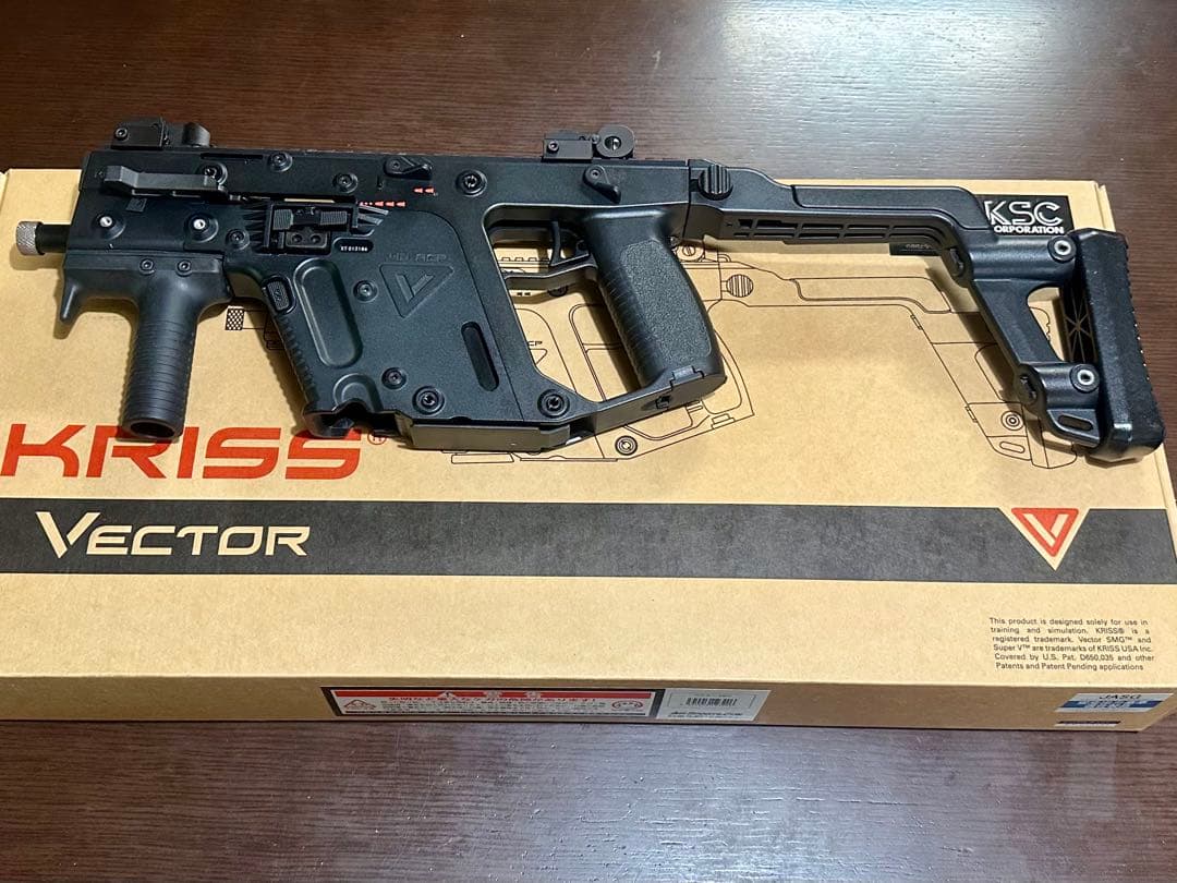 [値下中・美品・箱とレアパーツ付き] KSC KRISS VECTOR ベクター